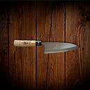 Deba professionale in acciaio Shirogami #2 – Kitsune Knives